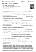 Educational activities with the topic "Mary Shelley's Literary ...