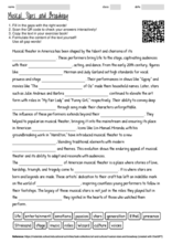 Educational activities with the topic "Musical Stars and Broadway ...