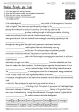 Educational activities with the topic "Medieval Boroughs and Trade ...