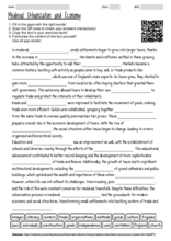 Educational activities with the topic "Medieval Urbanization and ...