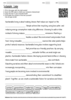 Worksheet with the topic "Renewable Energy" | MATERIALS.SCHOOL