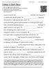 Worksheet with the topic "Early South African Governance" | MATERIALS ...