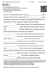 Worksheet with the topic "Indigenous Influence on Early South African ...