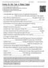 Worksheet with the topic "Illuminated Manuscripts from Medieval England ...