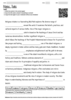 Worksheet with the topic "Religious History" | MATERIALS.SCHOOL